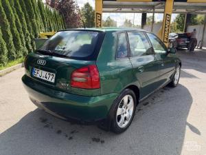 Green Audi A3 1999 in Kaunas, with an engine capacity of 1.80 L and mileage of 288 thousand km for 1400 €, photo 4 on AUTOMOTO.COM.LV