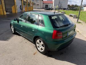 Green Audi A3 1999 in Kaunas, with an engine capacity of 1.80 L and mileage of 288 thousand km for 1400 €, photo 5 on AUTOMOTO.COM.LV