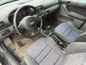 Green Audi A3 1999 in Kaunas, with an engine capacity of 1.80 L and mileage of 288 thousand km for 1400 €, photo 6 on AUTOMOTO.COM.LV