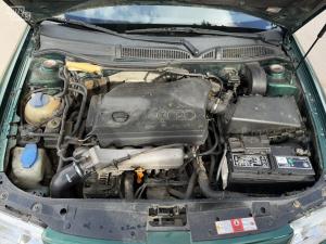 Green Audi A3 1999 in Kaunas, with an engine capacity of 1.80 L and mileage of 288 thousand km for 1400 €, photo 11 on AUTOMOTO.COM.LV