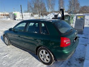 Green Audi A3 2000 in Utena, with an engine capacity of 1.90 L and mileage of 318 thousand km for 1200 €, photo  on AUTOMOTO.COM.LV