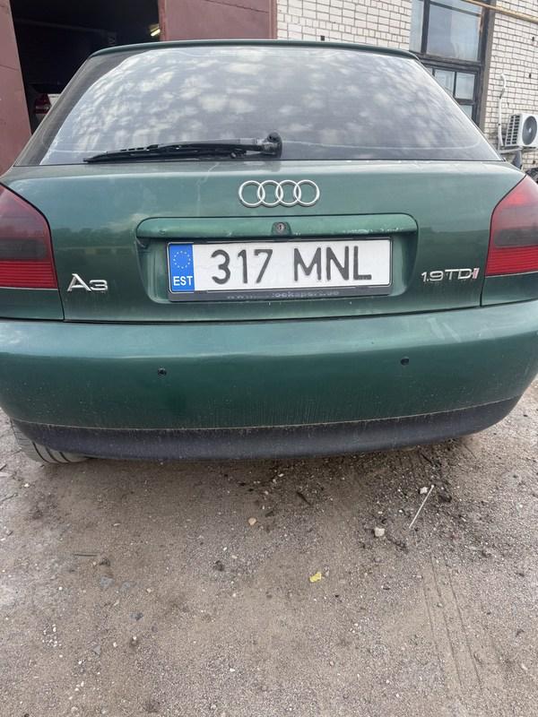 Ауди А3 2000 в Таллин на AUTOMOTO.COM.LV Зеленый Ауди А3 2000 в Таллин, объемом двигателя 1.90 л и пробегом 558 тыс. км за 1200 €, фото 11 на AUTOMOTO.COM.LV