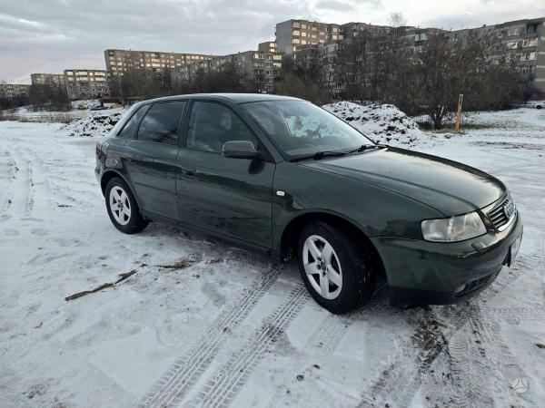 Zaļš Audi A3 2001 Viļņa, ar dzinēja tilpumu 1.90 L un nobraukumu 276 tūkst. km par 2100 €, foto 1 vietnē AUTOMOTO.COM.LV