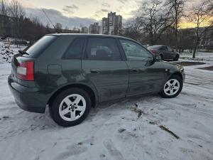 Green Audi A3 2001 in Vilnius, with an engine capacity of 1.90 L and mileage of 276 thousand km for 2100 €, photo 2 on AUTOMOTO.COM.LV