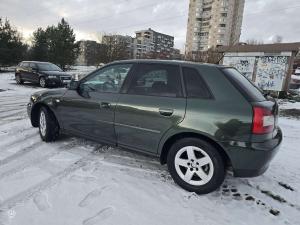 Green Audi A3 2001 in Vilnius, with an engine capacity of 1.90 L and mileage of 276 thousand km for 2100 €, photo 3 on AUTOMOTO.COM.LV