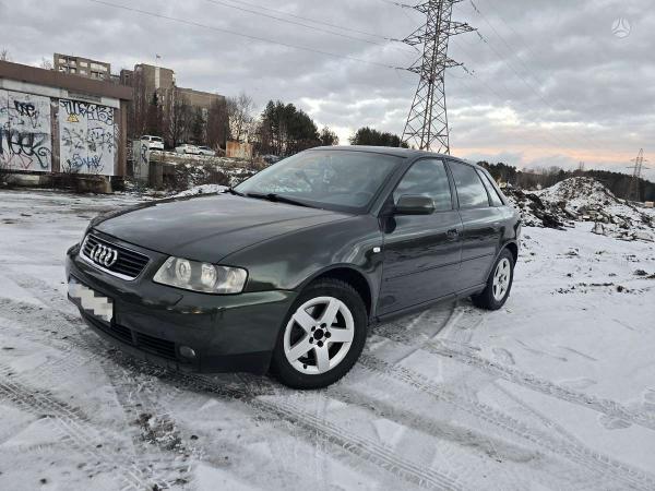 Zaļš Audi A3 2001 Viļņa, ar dzinēja tilpumu 1.90 L un nobraukumu 276 tūkst. km par 2100 €, foto 4 vietnē AUTOMOTO.COM.LV