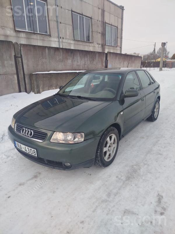 Zaļš Audi A3 2002 Jelgava, ar dzinēja tilpumu 1.90 L un nobraukumu 318 tūkst. km par 1750 €, foto 1 vietnē AUTOMOTO.COM.LV