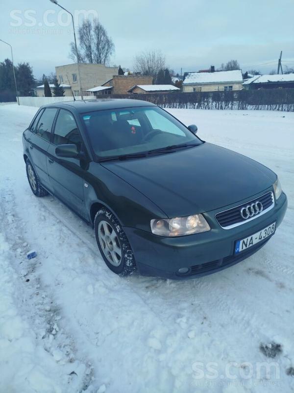 Zaļš Audi A3 2002 Jelgava, ar dzinēja tilpumu 1.90 L un nobraukumu 318 tūkst. km par 1750 €, foto 2 vietnē AUTOMOTO.COM.LV