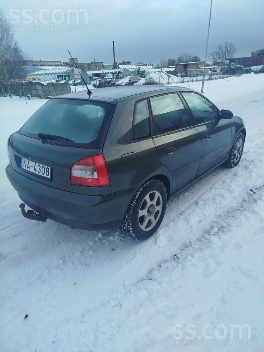 Zaļš Audi A3 2002 Jelgava, ar dzinēja tilpumu 1.90 L un nobraukumu 318 tūkst. km par 1750 €, foto 3 vietnē AUTOMOTO.COM.LV