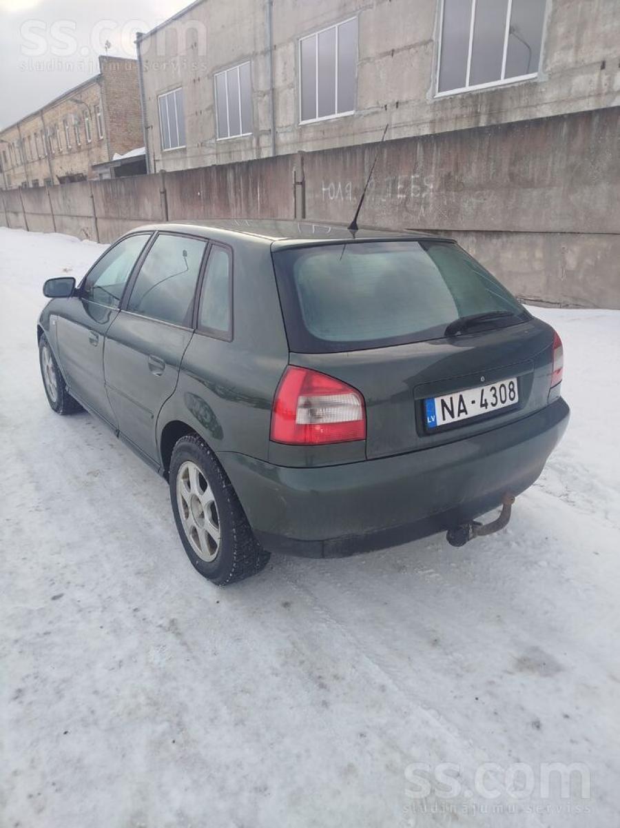 Zaļš Audi A3 2002 Jelgava, ar dzinēja tilpumu 1.90 L un nobraukumu 318 tūkst. km par 1750 €, foto 4 vietnē AUTOMOTO.COM.LV