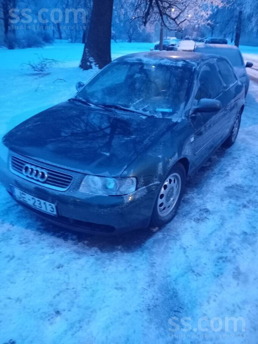 Green Audi A3 2002 in Riga, with an engine capacity of 1.60 L and mileage of 212 thousand km for 500 €, photo 3 on AUTOMOTO.COM.LV