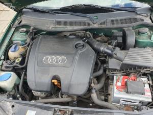 Green Audi A3 2002 in Vilnius, with an engine capacity of 1.60 L and mileage of 209 thousand km for 1000 €, photo 10 on AUTOMOTO.COM.LV