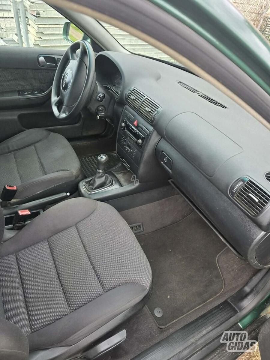 Green Audi A3 2002 in Ignalina, with an engine capacity of 1.90 L and mileage of 250 thousand km for 1250 €, photo 8 on AUTOMOTO.COM.LV