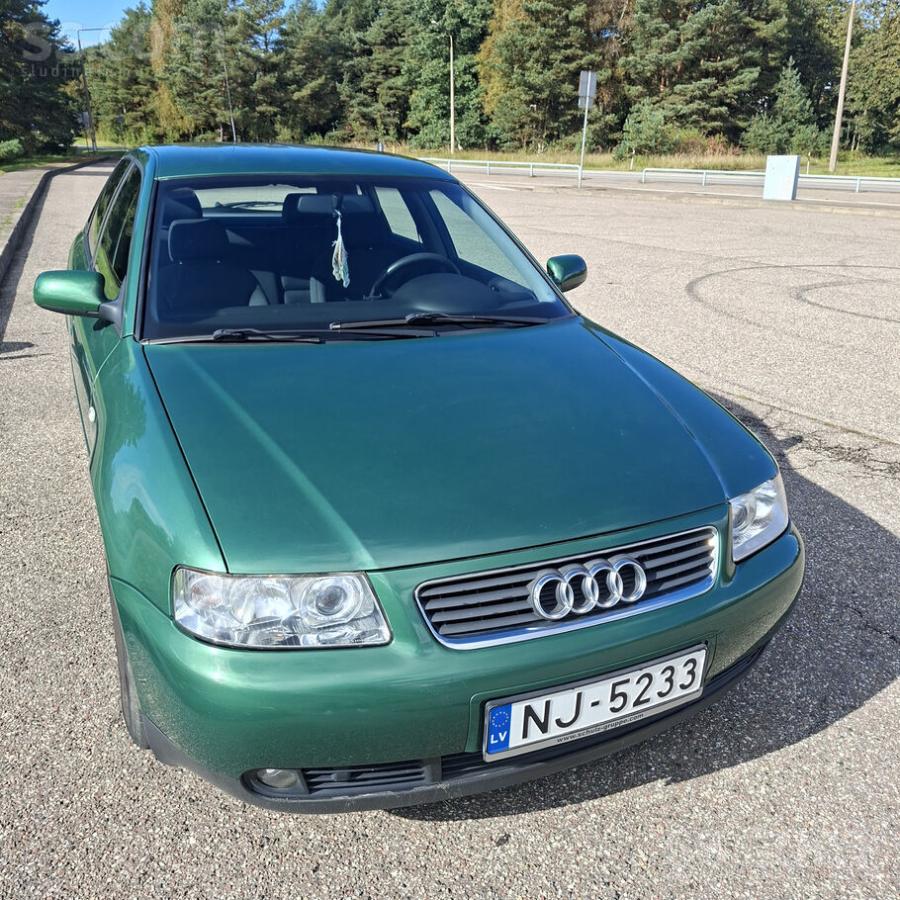 Zaļš Audi A3 2002 Ventspils, ar dzinēja tilpumu 1.60 L un nobraukumu 264 tūkst. km par 500 €, foto 1 vietnē AUTOMOTO.COM.LV