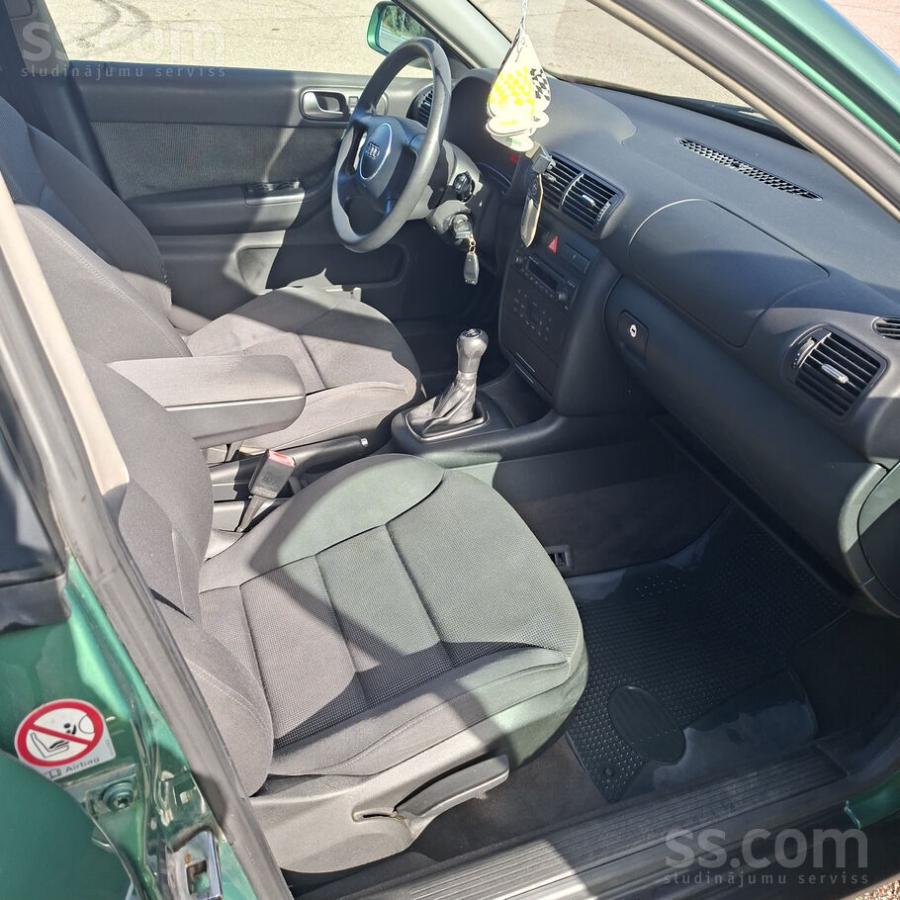 Zaļš Audi A3 2002 Ventspils, ar dzinēja tilpumu 1.60 L un nobraukumu 264 tūkst. km par 500 €, foto 9 vietnē AUTOMOTO.COM.LV