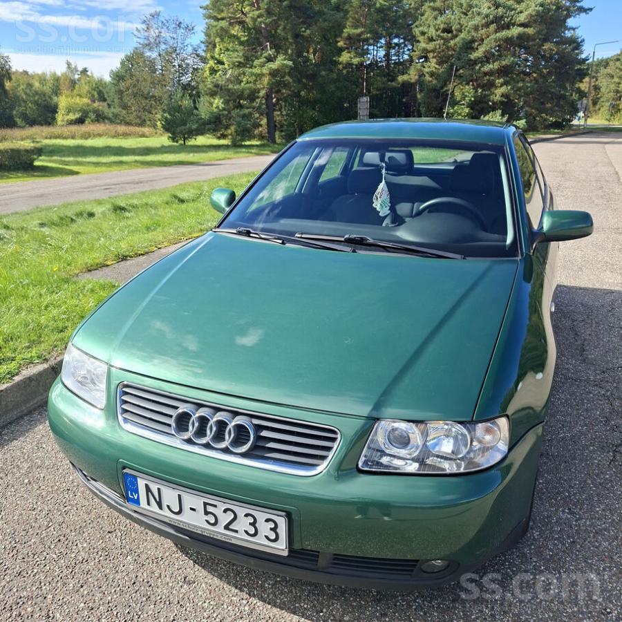Zaļš Audi A3 2002 Ventspils, ar dzinēja tilpumu 1.60 L un nobraukumu 264 tūkst. km par 500 €, foto 13 vietnē AUTOMOTO.COM.LV