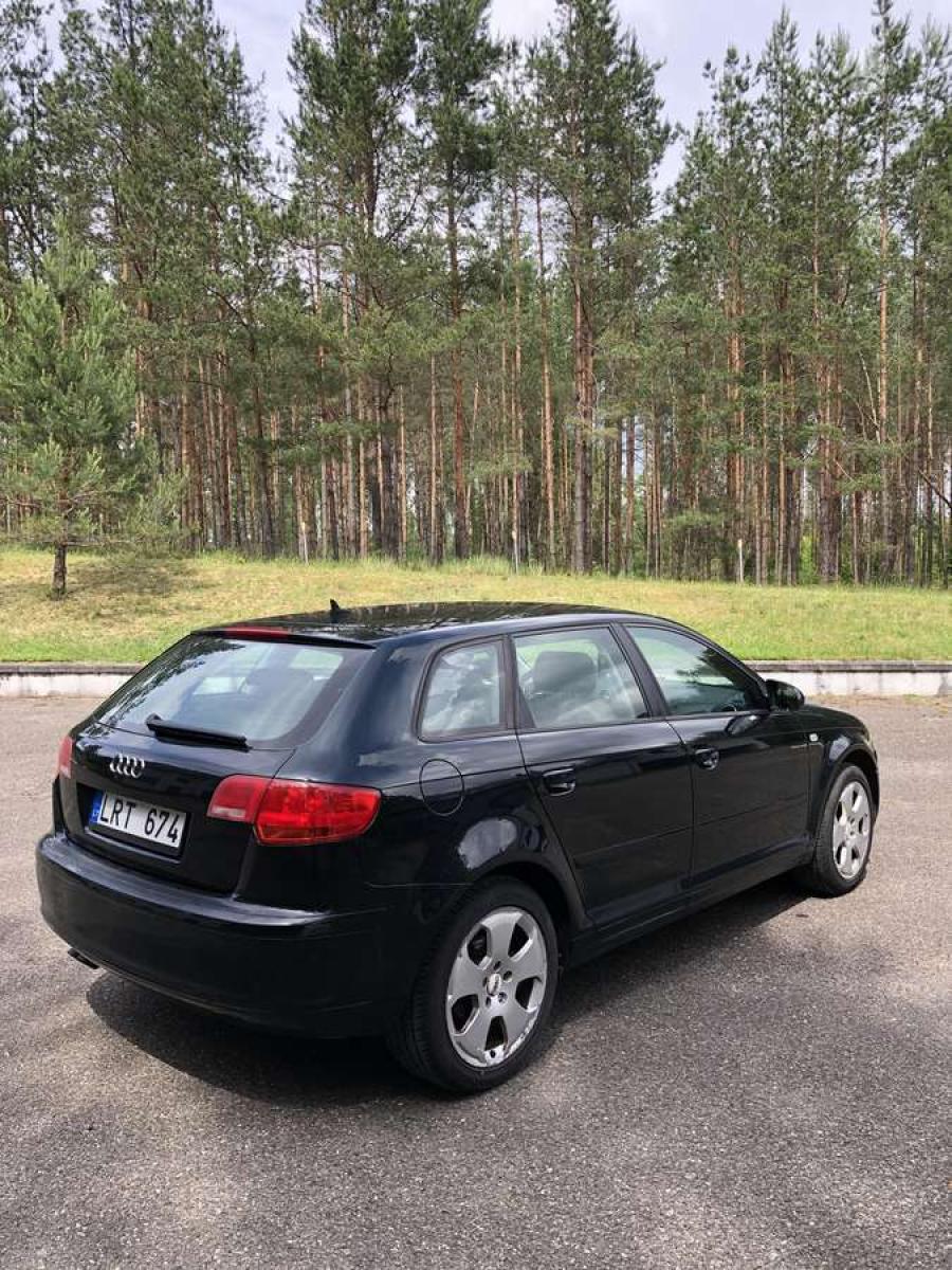 Зеленый Ауди А3 2006 в Алитус, объемом двигателя 1.90 л и пробегом 324 тыс. км за 1700 €, фото 4 на AUTOMOTO.COM.LV