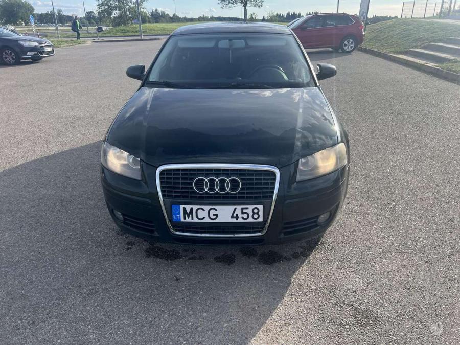 Green Audi A3 2006 in Siauliai, with an engine capacity of 2.00 L and mileage of 341 thousand km for 1599 €, photo 1 on AUTOMOTO.COM.LV