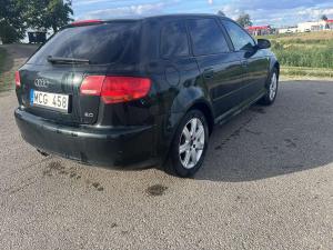 Green Audi A3 2006 in Siauliai, with an engine capacity of 2.00 L and mileage of 341 thousand km for 1599 €, photo 4 on AUTOMOTO.COM.LV