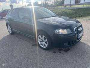 Green Audi A3 2006 in Siauliai, with an engine capacity of 2.00 L and mileage of 341 thousand km for 1599 €, photo 6 on AUTOMOTO.COM.LV