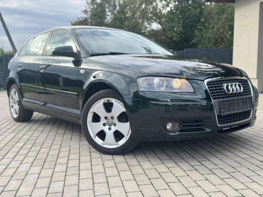 Зеленый Ауди А3 2006 в Кайшядорис, объемом двигателя 1.98 л и пробегом 205 тыс. км за 3750 €, фото 4 на AUTOMOTO.COM.LV