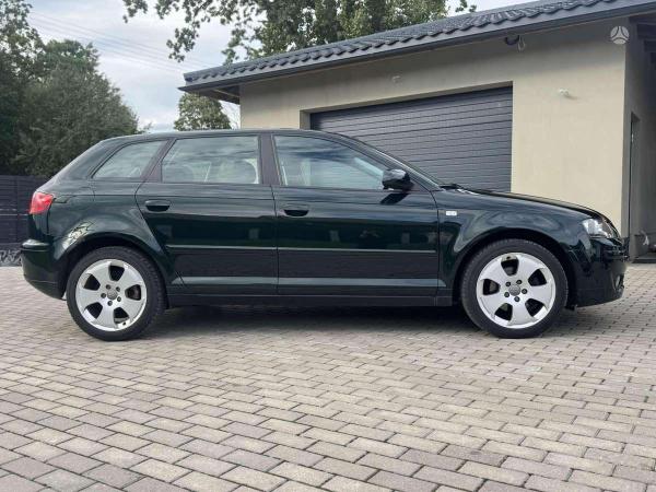 Zaļš Audi A3 2006 Kaišiadorys, ar dzinēja tilpumu 1.98 L un nobraukumu 205 tūkst. km par 3750 €, foto 5 vietnē AUTOMOTO.COM.LV