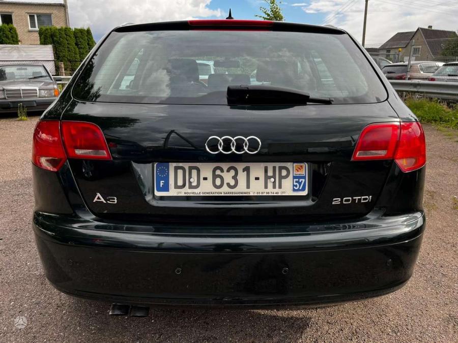 Zaļš Audi A3 2007 Raseiniai, ar dzinēja tilpumu 1.97 L un nobraukumu 300 tūkst. km par 2650 €, foto 9 vietnē AUTOMOTO.COM.LV