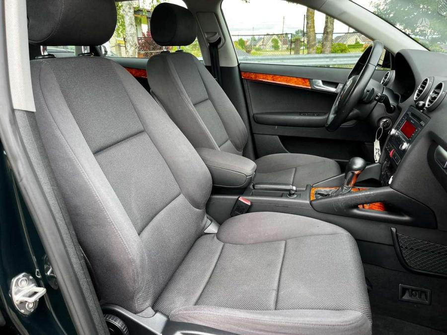 Zaļš Audi A3 2007 Raseiniai, ar dzinēja tilpumu 1.97 L un nobraukumu 300 tūkst. km par 2650 €, foto 11 vietnē AUTOMOTO.COM.LV