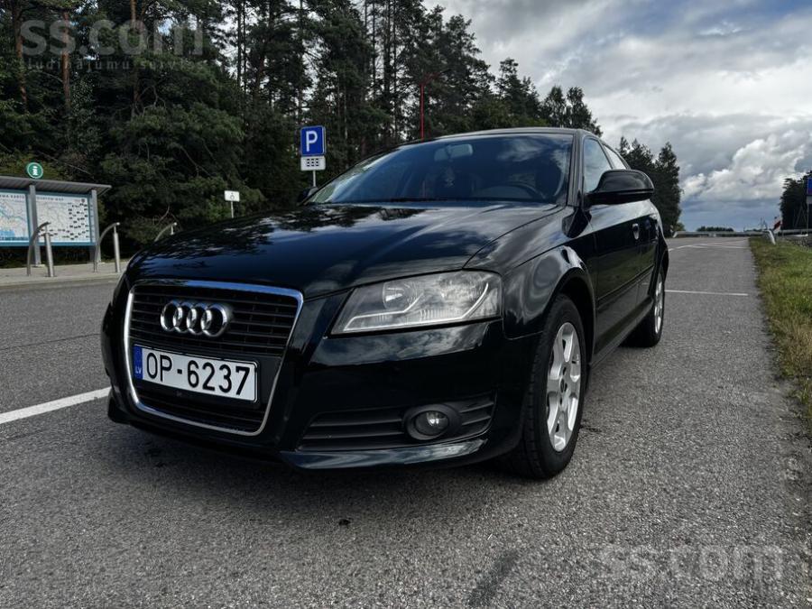 Зеленый Ауди А3 2009 в Екабпилс, объемом двигателя 1.90 л и пробегом 340 тыс. км за 4200 €, фото 4 на AUTOMOTO.COM.LV