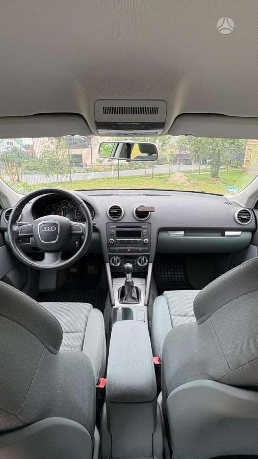 Zaļš Audi A3 2009 Viļņa, ar dzinēja tilpumu 1.97 L un nobraukumu 305 tūkst. km par 4000 €, foto 10 vietnē AUTOMOTO.COM.LV