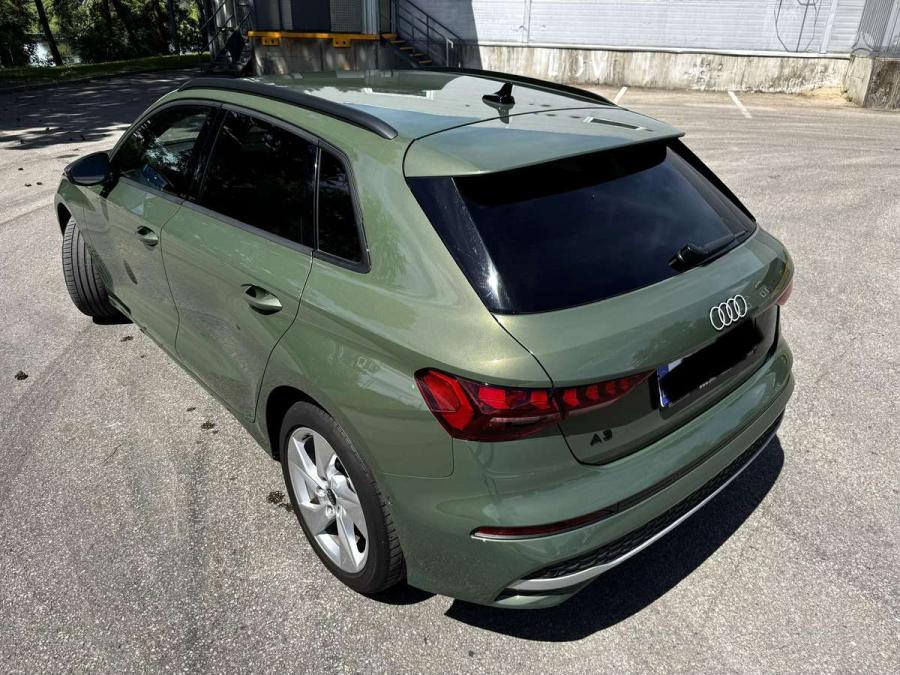 Zaļš Audi A3 2025 Viļņa, ar dzinēja tilpumu 1.50 L un nobraukumu 15 tūkst. km par 34900 €, foto 4 vietnē AUTOMOTO.COM.LV