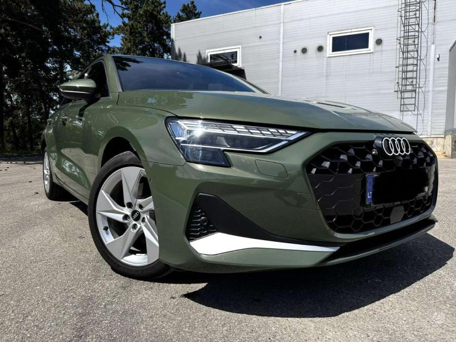 Zaļš Audi A3 2025 Viļņa, ar dzinēja tilpumu 1.50 L un nobraukumu 15 tūkst. km par 34900 €, foto 7 vietnē AUTOMOTO.COM.LV