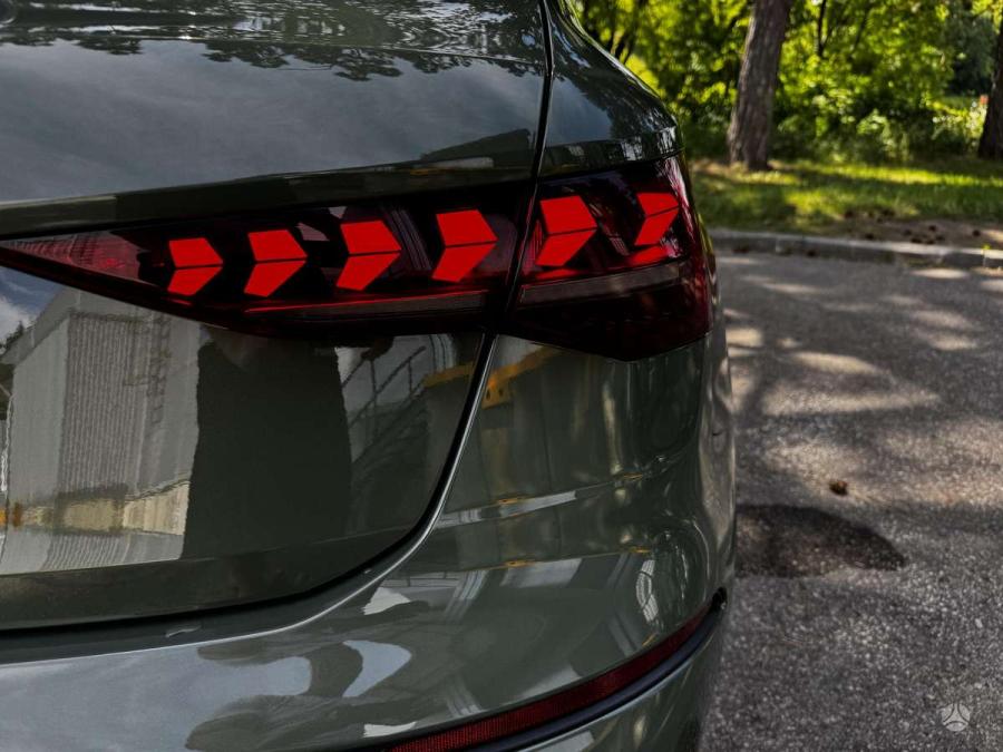 Zaļš Audi A3 2025 Viļņa, ar dzinēja tilpumu 1.50 L un nobraukumu 15 tūkst. km par 34900 €, foto 14 vietnē AUTOMOTO.COM.LV