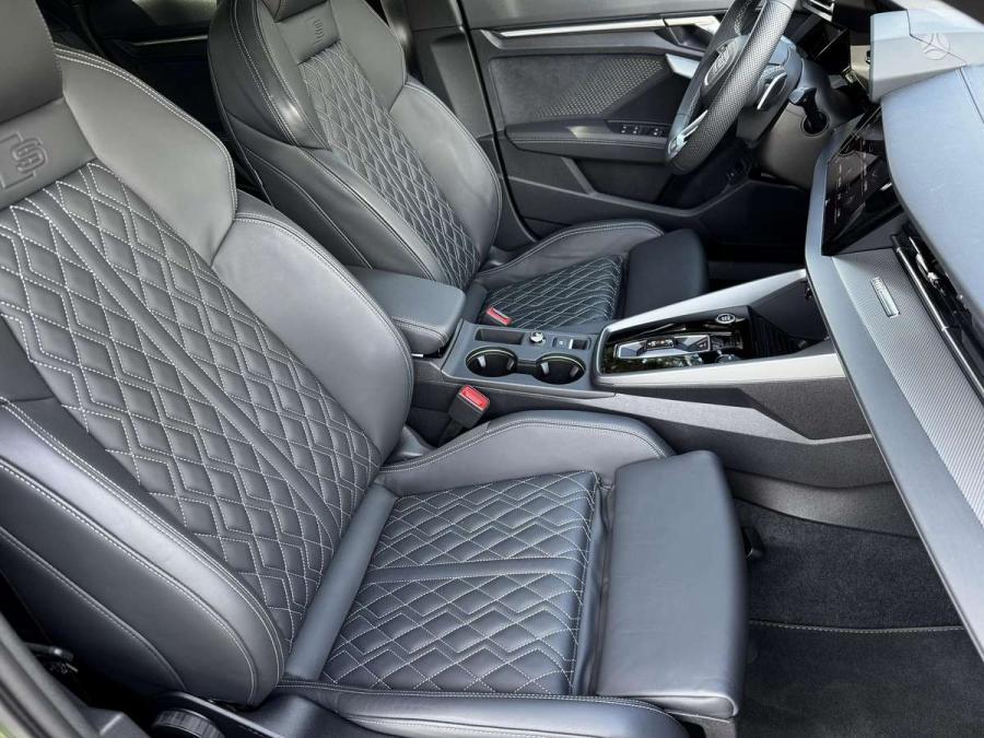 Zaļš Audi A3 2025 Viļņa, ar dzinēja tilpumu 1.50 L un nobraukumu 15 tūkst. km par 34900 €, foto 23 vietnē AUTOMOTO.COM.LV