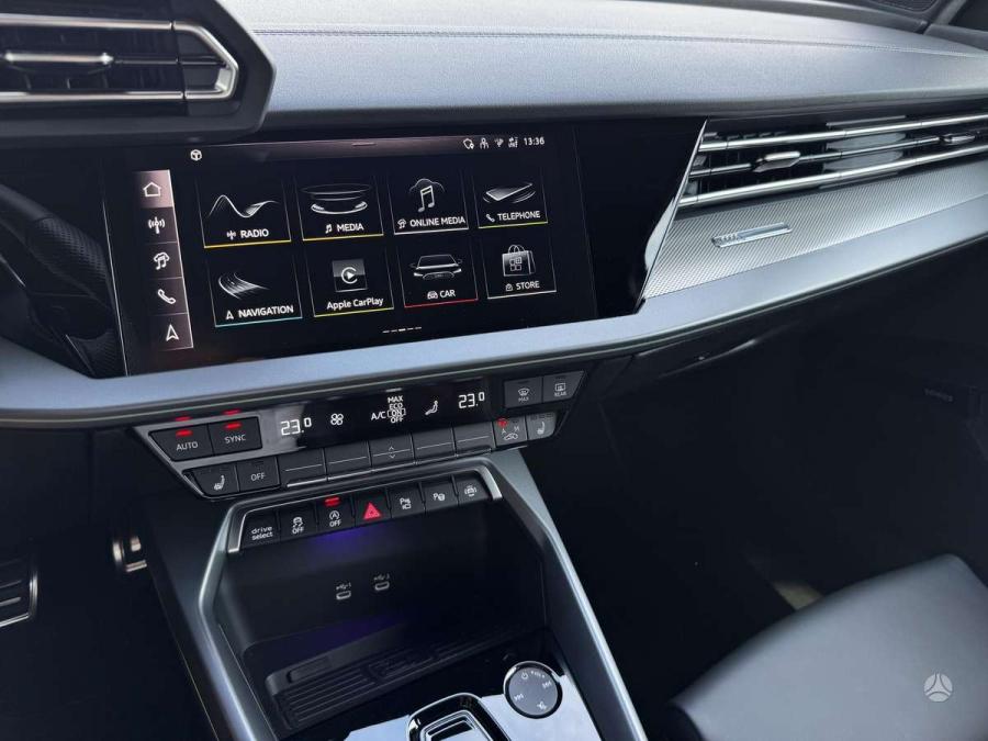 Zaļš Audi A3 2025 Viļņa, ar dzinēja tilpumu 1.50 L un nobraukumu 15 tūkst. km par 34900 €, foto 28 vietnē AUTOMOTO.COM.LV