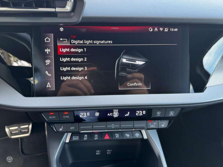 Zaļš Audi A3 2025 Viļņa, ar dzinēja tilpumu 1.50 L un nobraukumu 15 tūkst. km par 34900 €, foto 47 vietnē AUTOMOTO.COM.LV