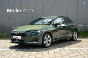 Green Audi A3 2025 in Vilnius, with an engine capacity of 1.50 L and mileage of 15 thousand km for 36000 €, photo  on AUTOMOTO.COM.LV