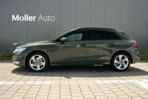Green Audi A3 2025 in Vilnius, with an engine capacity of 1.50 L and mileage of 15 thousand km for 36000 €, photo 3 on AUTOMOTO.COM.LV
