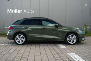 Green Audi A3 2025 in Vilnius, with an engine capacity of 1.50 L and mileage of 15 thousand km for 36000 €, photo 8 on AUTOMOTO.COM.LV