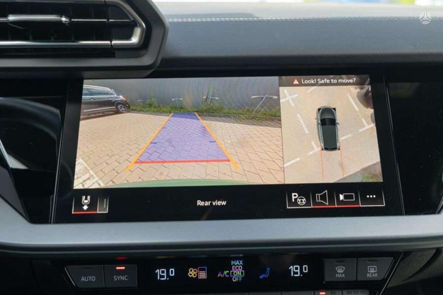 Green Audi A3 2025 in Vilnius, with an engine capacity of 1.50 L and mileage of 15 thousand km for 36000 €, photo 14 on AUTOMOTO.COM.LV