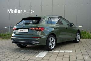 Green Audi A3 2025 in Vilnius, with an engine capacity of 1.50 L and mileage of 15 thousand km for 36000 €, photo 7 on AUTOMOTO.COM.LV