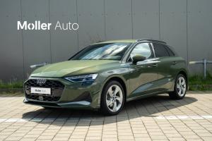Zaļš Audi A3 2026 Viļņa, ar dzinēja tilpumu 1.50 L un nobraukumu 15 tūkst. km par 36000 €, foto  vietnē AUTOMOTO.COM.LV