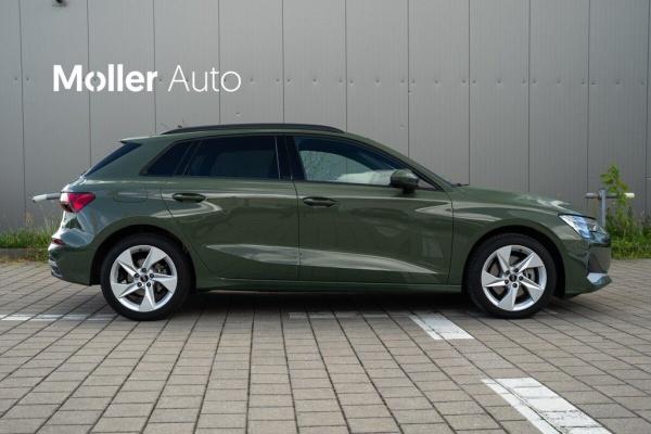 Green Audi A3 2026 in Vilnius, with an engine capacity of 1.50 L and mileage of 15 thousand km for 36000 €, photo 7 on AUTOMOTO.COM.LV