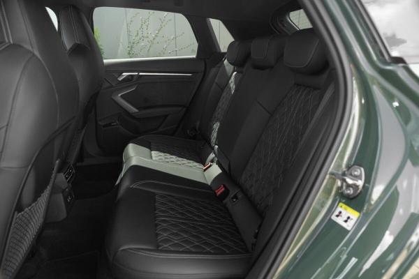 Green Audi A3 2026 in Vilnius, with an engine capacity of 1.50 L and mileage of 15 thousand km for 36000 €, photo 9 on AUTOMOTO.COM.LV