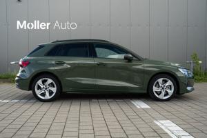 Green Audi A3 2026 in Vilnius, with an engine capacity of 1.50 L and mileage of 15 thousand km for 36000 €, photo 8 on AUTOMOTO.COM.LV