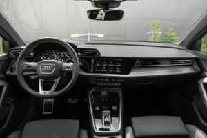 Green Audi A3 2026 in Vilnius, with an engine capacity of 1.50 L and mileage of 15 thousand km for 36000 €, photo 11 on AUTOMOTO.COM.LV