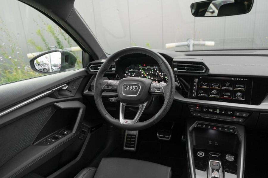 Green Audi A3 2026 in Vilnius, with an engine capacity of 1.50 L and mileage of 15 thousand km for 36000 €, photo 12 on AUTOMOTO.COM.LV