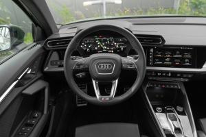 Green Audi A3 2026 in Vilnius, with an engine capacity of 1.50 L and mileage of 15 thousand km for 36000 €, photo 13 on AUTOMOTO.COM.LV