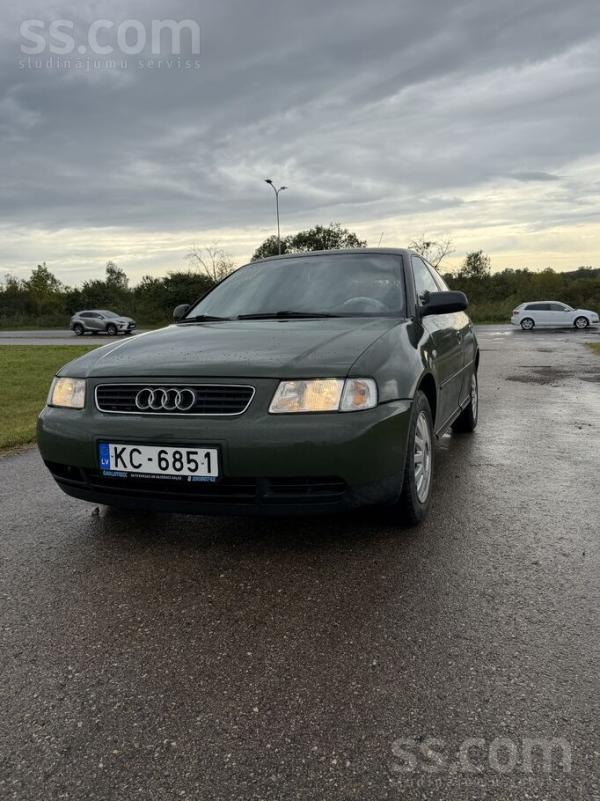 Ауди А3 1999 в Рига на AUTOMOTO.COM.LV Зеленый Ауди А3 1999 в Рига, объемом двигателя 1.60 л и пробегом 267 тыс. км за 1500 €, фото 1 на AUTOMOTO.COM.LV