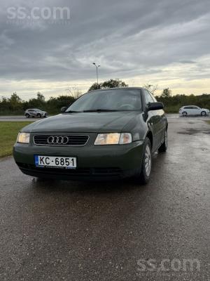 Zaļš Audi A3 1999 Rīga, ar dzinēja tilpumu 1.60 L un nobraukumu 267 tūkst. km par 1500 €, foto 1 vietnē AUTOMOTO.COM.LV